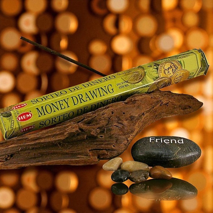 Encens Hem money drawing- Boutique encensnaturelpur.com